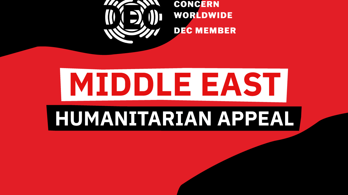 DEC Middle East Humanitarian Appeal | Concern Worldwide